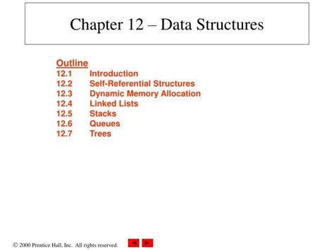 Ppt Chapter 12 Data Structures Powerpoint Presentation Free