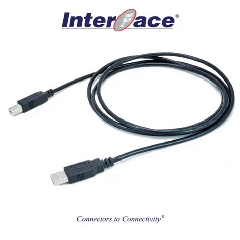 Interface USB A Male To USB B Male Meter S Black At Best Price In Bengaluru