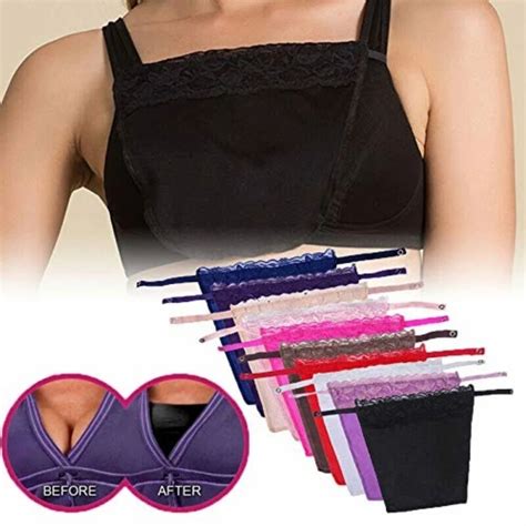Plain Cotton Vikimo Cami Secret For Women Girls Cleavage Coverage