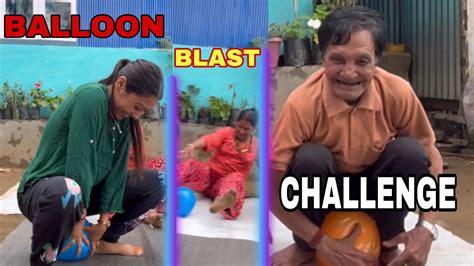 Balloon Blast Challenge😱😱 Youtube