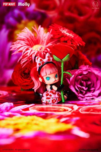 Molly× Mika Ninagawa Flower Dreaming Blind Box Series Strangecat Toys