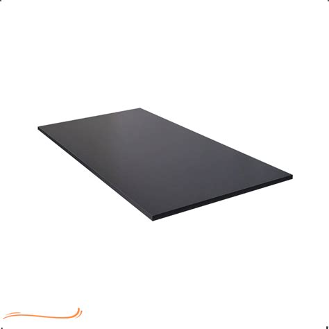 1 Prateleira Preta 100x50 Tampo Tabua Mdf Organizadora Decoração
