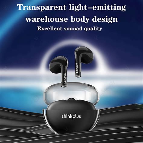 هندزفری بی‌سیم لنوو مدل ThinkPlus Live Pods LP80 Pro - یوپ شاپ