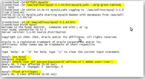 linux下破解mysql密码 网硕互联团队博客