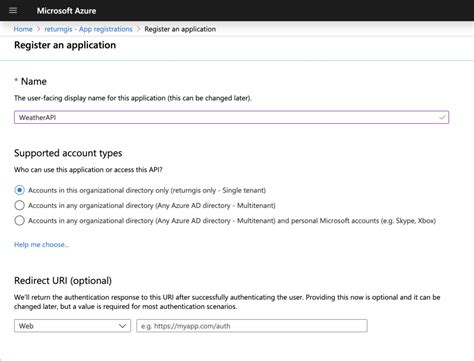 Crear Una API Con Scopes Y Azure Active Directory Return GiS