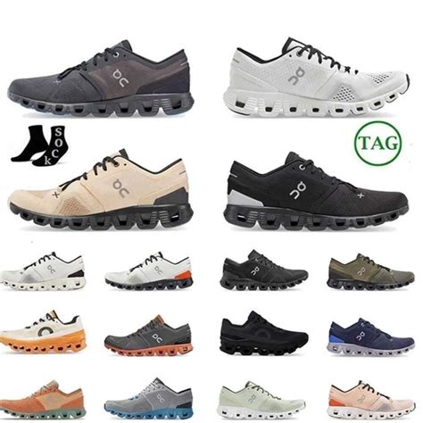 Oncloud Shoes Hot Shoes Clouds On Cloud X 3 Black White Rose Sand