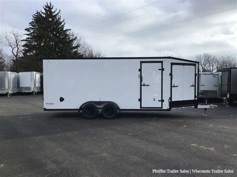 2024 7x23 Stealth Apache 3 Place Snowmobile Trailer 7ft Interior