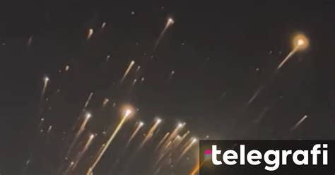 Spacex Rocket Explodes During Flight Sky Lit Up By Burning Parts