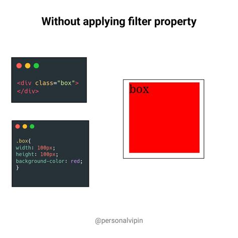 Filter property in CSS Thread المسلسل من Vipin SocialWithAI رتبها