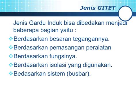 Gitet 500 Kv Pedanpptx