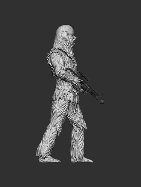 Stl File Chewbacca・design To Download And 3d Print・cults