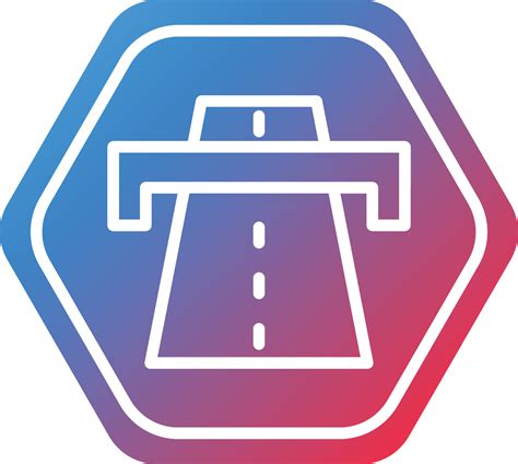 Vector Design Motorway Icon Style 22383688 Vector Art At Vecteezy