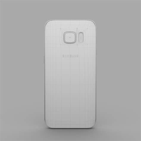Samsung Galaxy S7 Gold 3d Model Cgtrader