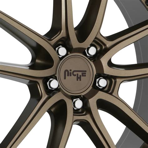 Niche® M222 Dfs Wheels Bronze Rims