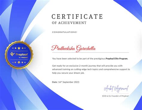pratheeksha garechetla on linkedin prepleafbymasai techlearning