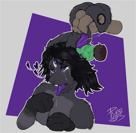 Rule 34 3 Eyes Ahe Gao Ambiguous Gender Anthro Black Body Black Fur