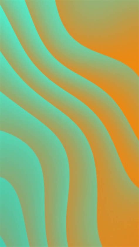 Abstract Orange And Blue Gradient Waves Animation Animated Gradient Waves As Cool Background