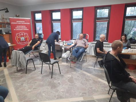 22 osoby oddały krew podczas niedzielnej akcji zorganizowanej przez OSP