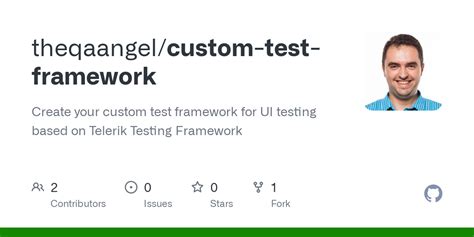 Github Theqaangelcustom Test Framework Create Your Custom Test