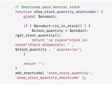Woocommerce Shortcode Mostrar El Stock En La Lista De Productos