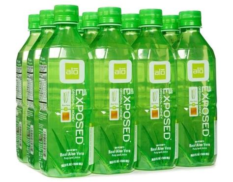 Alo Exposed Aloe Vera Pulp And Juice Aloe Drink Aloe Vera Juice Aloe Vera