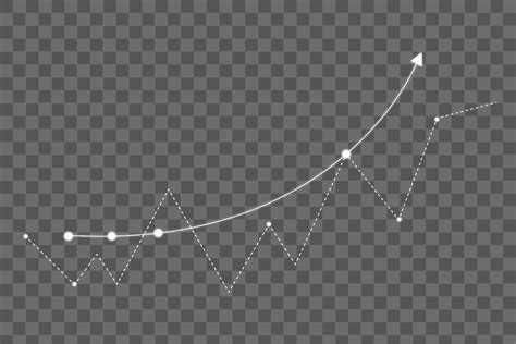 Png Growth Graph Digital Element Premium Png Rawpixel