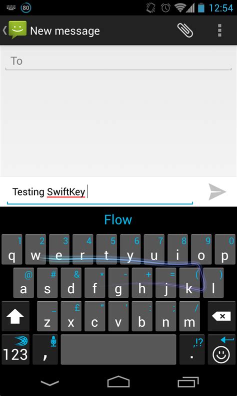SwiftKey Flow Exits Beta Coolsmartphone