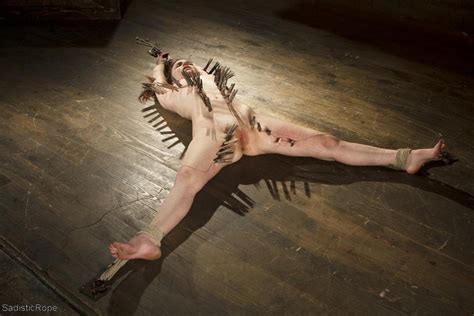 Bound Juliette March Has Her Some Sexy Dungeon Fun Photos