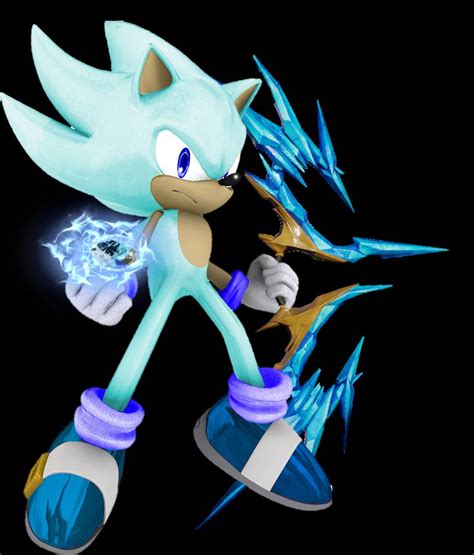 Elemental Hedgehog Power Super Sonic Ice By Marc1235 On Deviantart