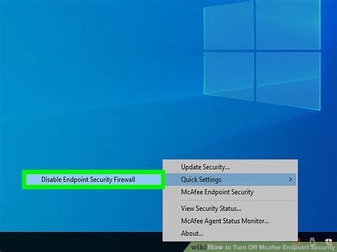 Simple Ways To Turn Off Mcafee Endpoint Security Steps