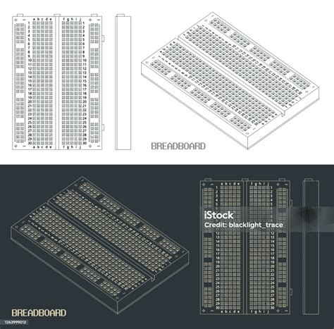 Gambar Breadboard Ilustrasi Stok Unduh Gambar Sekarang Bahasa Pemrograman Cetak Biru