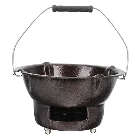 Outdoor Bbq Cast Hibachi Stove Camping Charcoal Grill Grill And