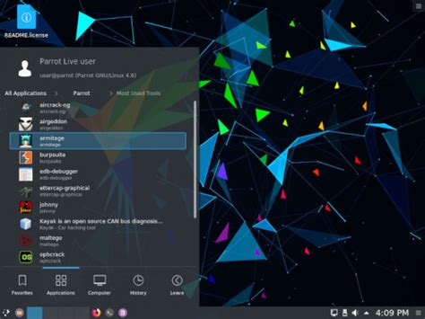 Parrot Security 4 6 Security Gnu Linux Distribution Designed With