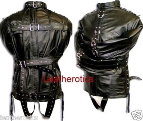 Leather Bondage Fetish Clothing Leather Straitjacket