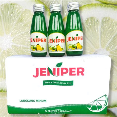 Jual Jeniper Sirup Jeruk Nipis Peras Langsung Minum 100ml Khas Kuningan