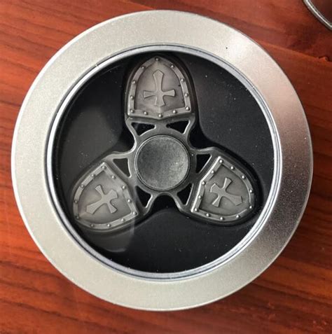 Retro Metal Fidget Spinner Edc Hand Spinner Custom Bearing Fidget Toys