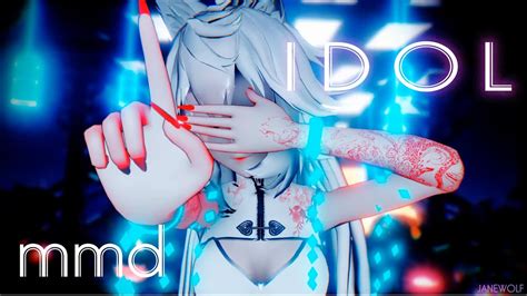 Mmd Friend Yoasobi アイドル Idol Motion Dl Youtube