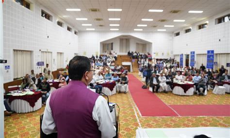 Cm Pushkar Dhami सीएम ने किया प्रतिनिधि समूह के साथ संवाद बजट को लेकर