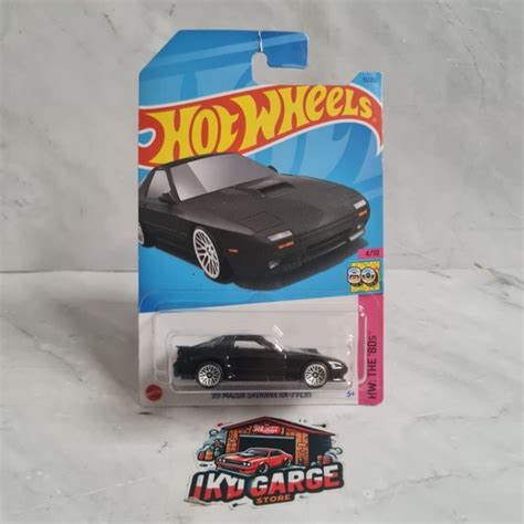 Jual Hotwheels Mazda Rx7 Hitam Shopee Indonesia