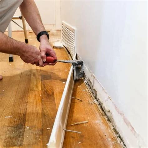 How To Remove Baseboards Without Damaging Them Or The Wall