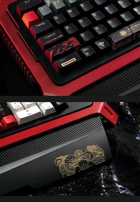 Official Punishing Gray Raven Crimson Weave Wireless Keyboard Acgn Merch Shop