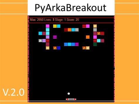 New Version Of Arka Pygame V20 Python Programming