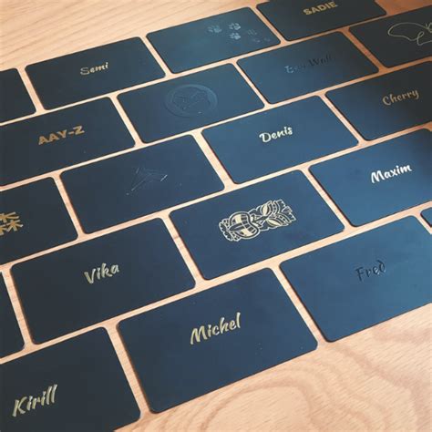 Customized Nfc Contactless Digital Business Card With Logo Or Name