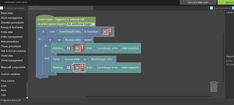 Resolved Tameable Custom Entity Issue Mcreator