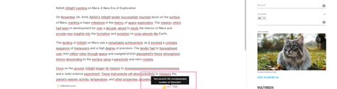 suggested story size — story editor ring publishing help documentation