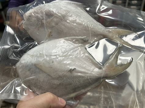 【就是愛海鮮】鮮嫩富貴白鯧 肉質鮮嫩無小刺 270g±101包2隻量大可配合批發團購 就是愛海鮮 人情味的海鮮肉品市集