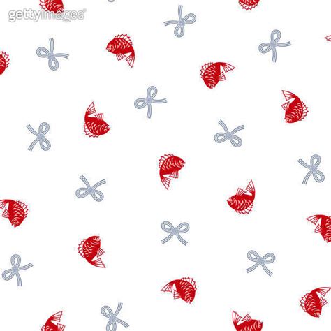 Simple And Cute Sea Bream Seamless Textile Pattern 이미지 2148708020