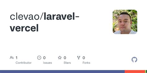 Github Clevaolaravel Vercel
