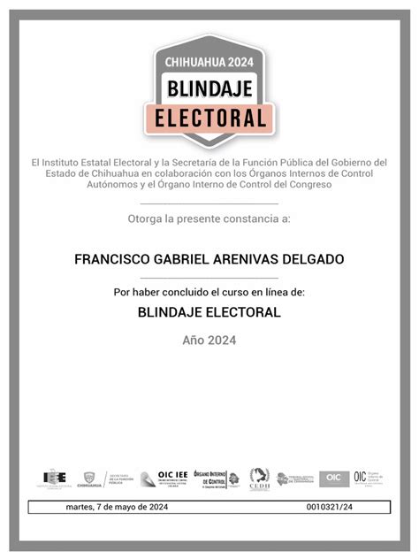 Blindaje Electoral Pdf Finanzas Y Administración Del Dinero