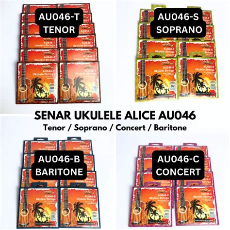 Alice Au046 Professional Ukulele Strings Ukulele Strings Various Types Of Soprano Gcea Tenor